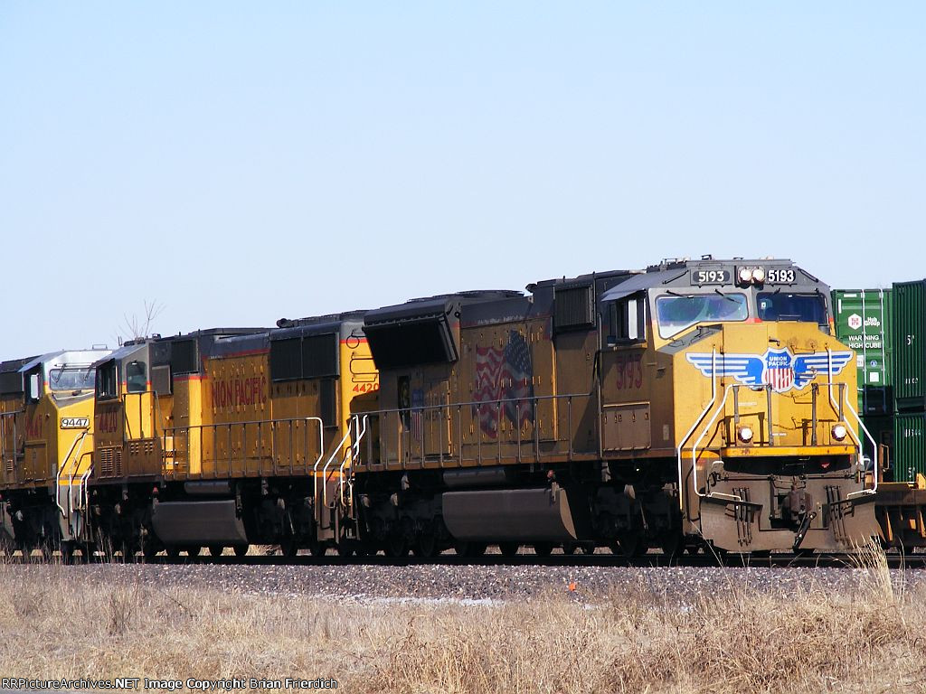 UP 5193 UP 4420 UP 9447